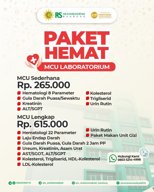 Promo Layanan Kesehatan – Rumah Sakit Muhammadiyah Bandung